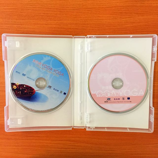 黃佩霞 Almen Wong Yoga DVD 瑜珈教學 Pure Yoga, 興趣及遊戲, 收藏品及紀念品, 明星周邊 - Carousell