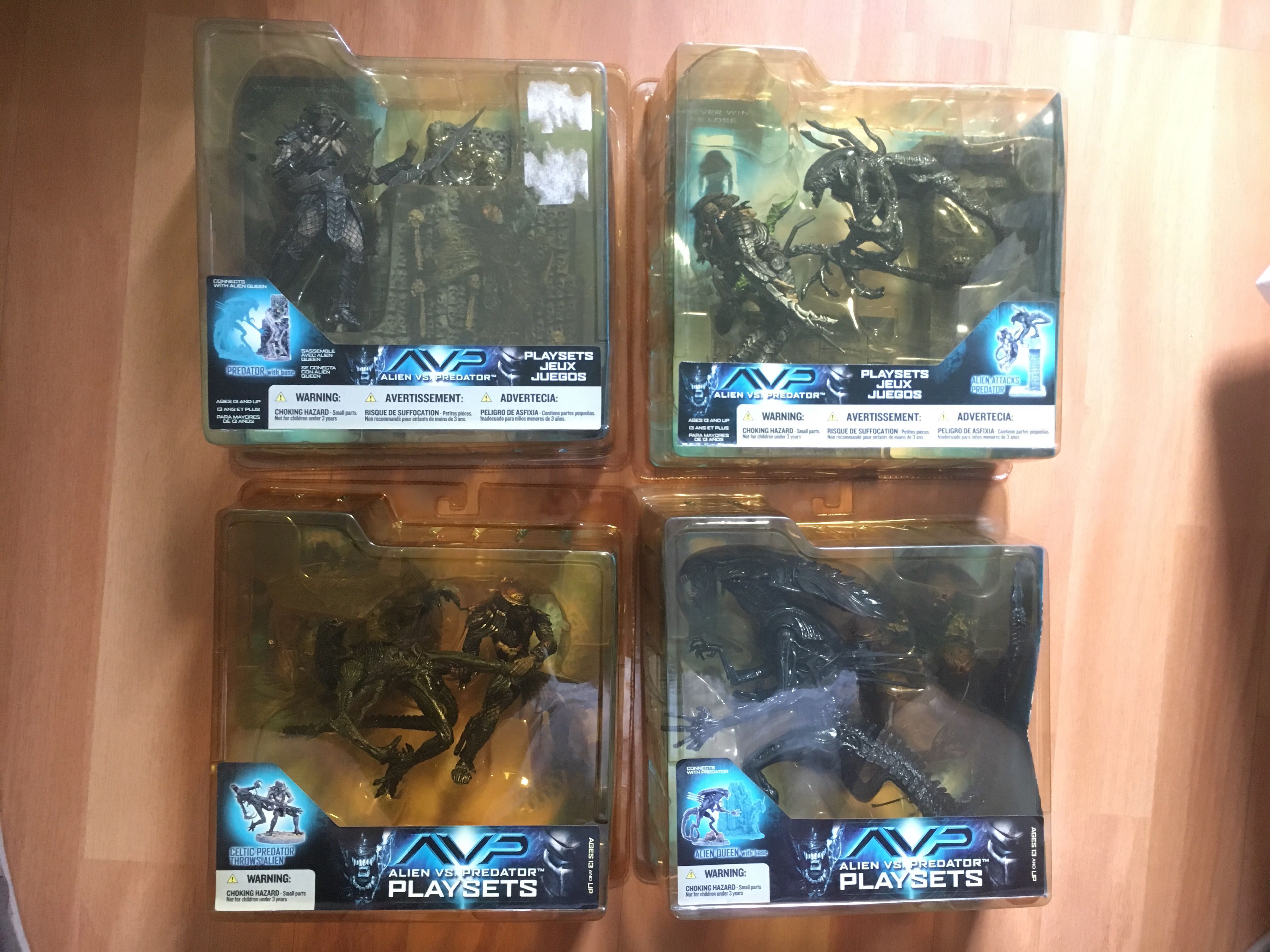 Alien vs Predator Playsets (Spawn), Hobbies & Toys, Toys & Games on ...