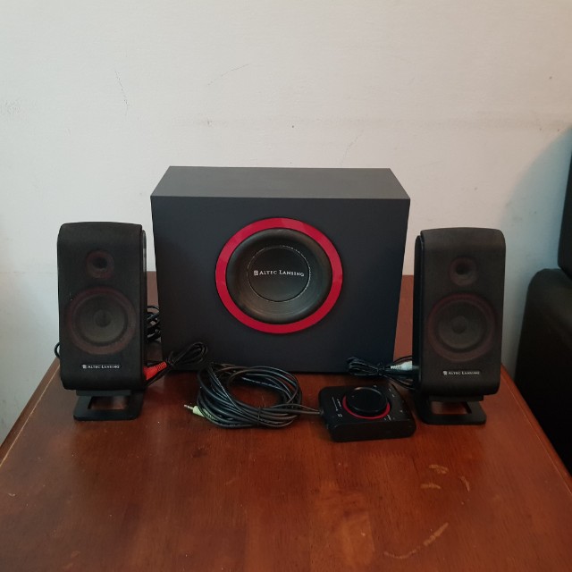 Altec Lansing VS2421 PC Speaker System, Audio, Soundbars, Speakers & Amplifiers on Carousell