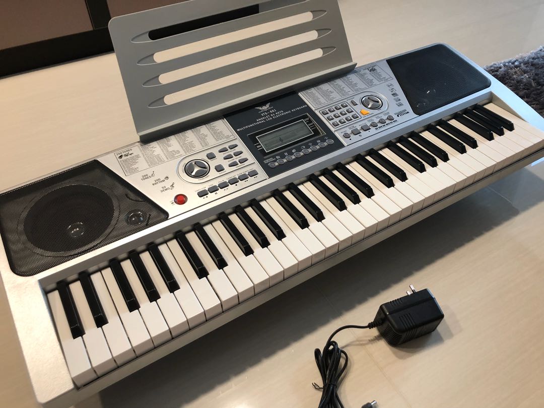 Angelet 61-key Electronic Keyboard, Hobbies & Toys, Music & Media ...