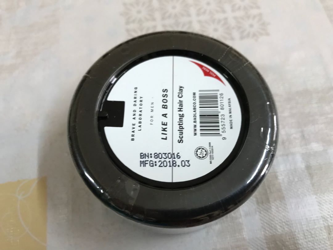 BAD LAB Sculpting Hair Clay 80g, Beauty & Personal Care, Bath & Body ...