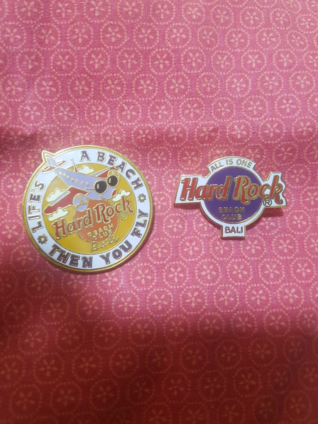 Bali Beach Club Hard Rock Cafe Pins, Women's Fashion, Jewelry ...