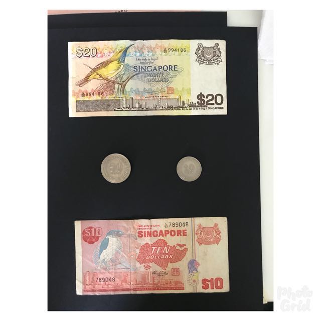 Bird series SGD notes, Hobbies & Toys, Memorabilia & Collectibles ...