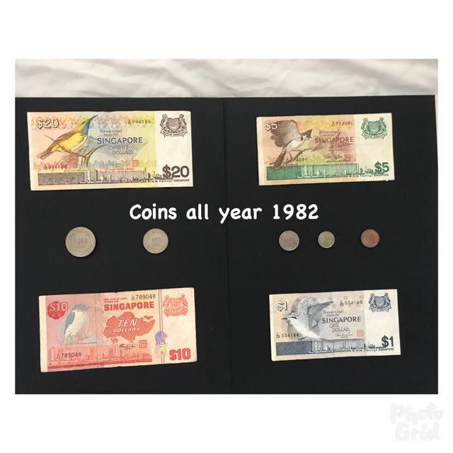 Bird series SGD notes, Hobbies & Toys, Memorabilia & Collectibles ...