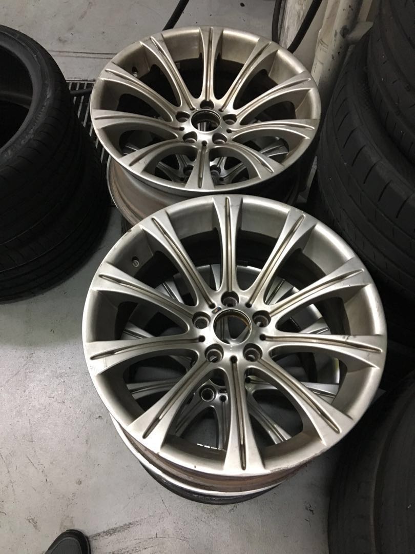 BMW E60 M5 19 inch Rims, Car Accessories, Tyres & Rims on Carousell