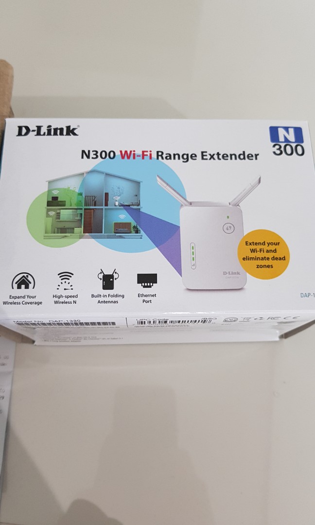 D-Link N300 Wi-Fi Range Extender, Computers & Tech, Parts & Accessories ...
