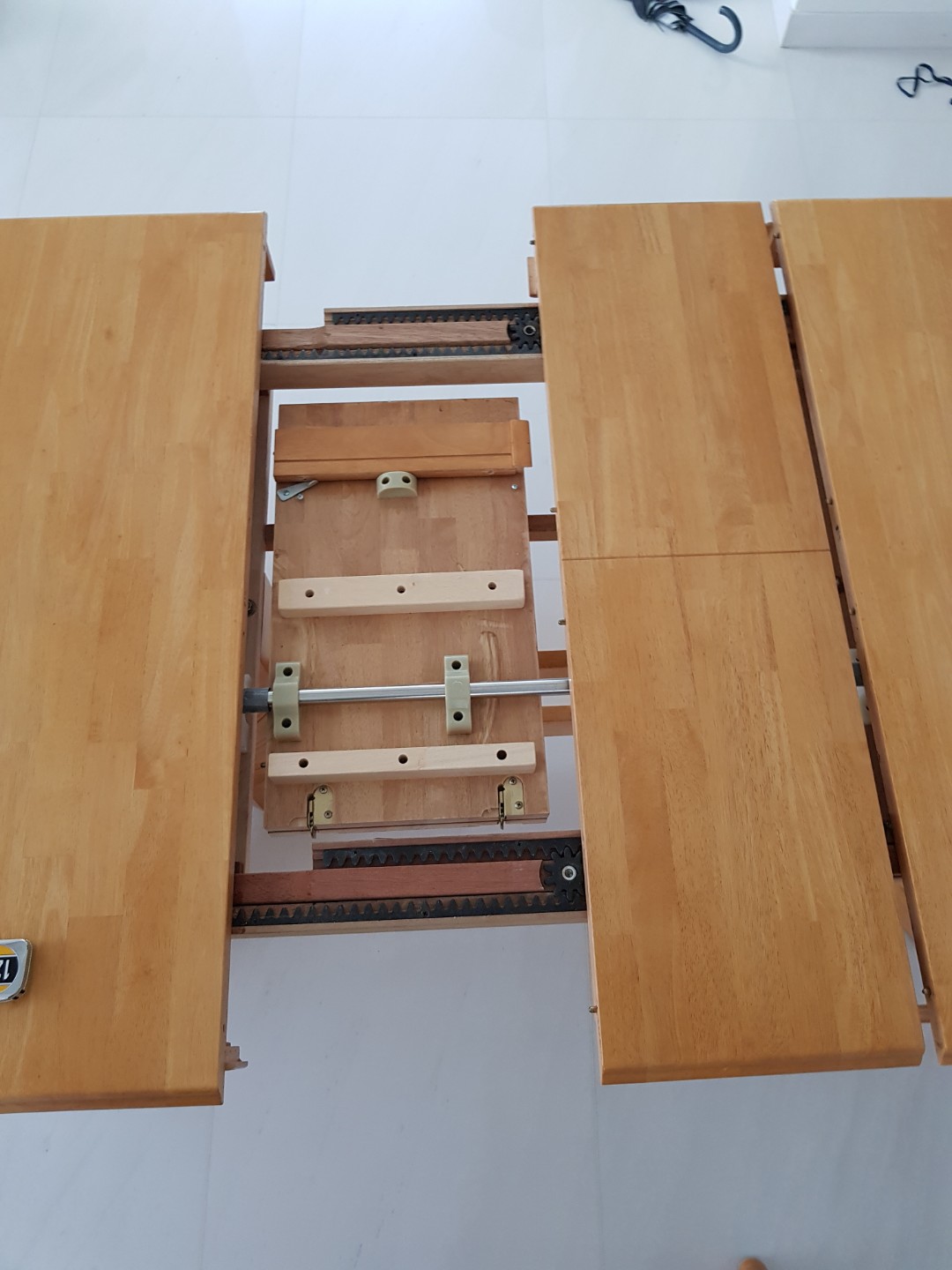 Moving sale!!! Expandable dining table 2 hidden leaves, Furniture ...