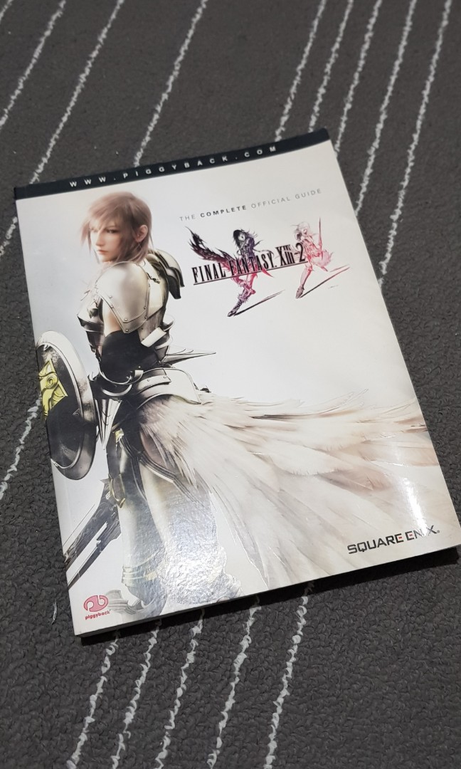 Final Fantasy official guide, Video Gaming, Video Game Consoles, Others ...