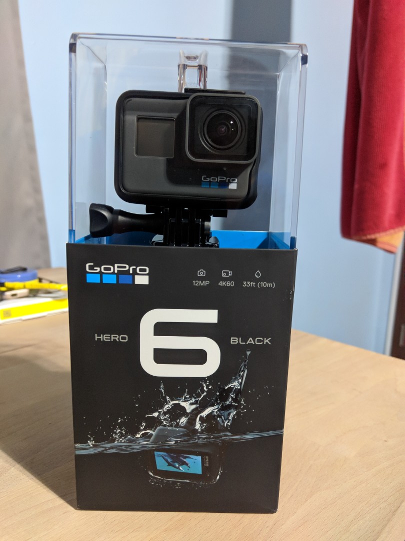 GoPro Hero 6 Black, Photography, Video Cameras on Carousell