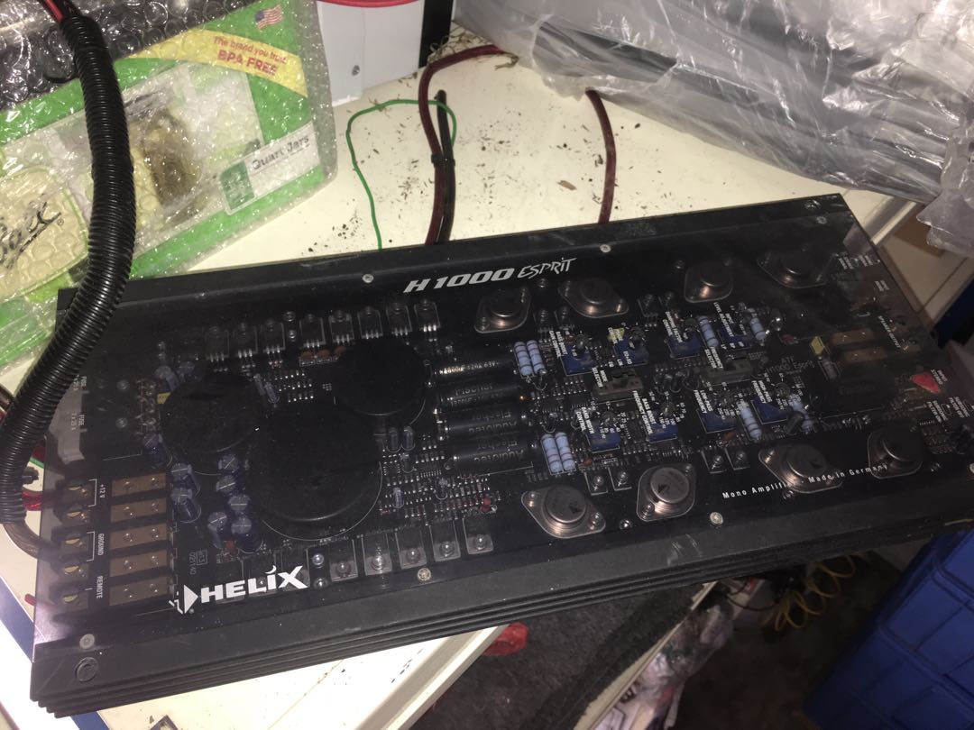 Helix H1000 car amplifier, Car Accessories, Electronics & Lights on ...