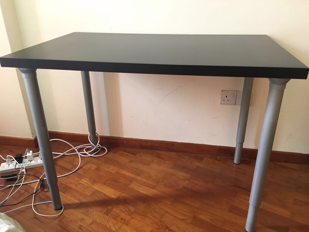 Ikea Study Table, Furniture & Home Living, Furniture, Tables & Sets on ...