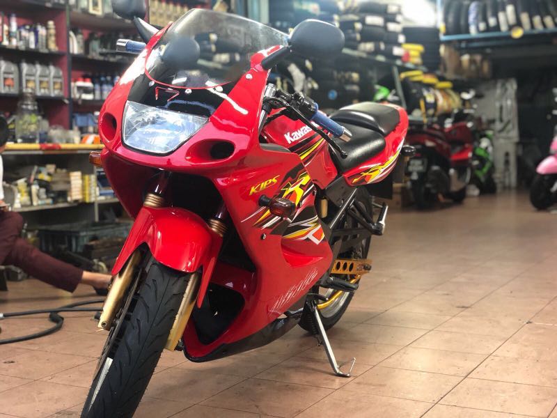 Kawasaki KR150k, Motorcycles, Motorcycles for Sale, Class 2B on Carousell