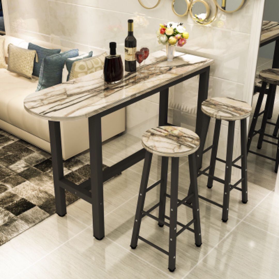 Marble Bar Table n Bar Stool Set, Bulletin Board, Preorders on Carousell