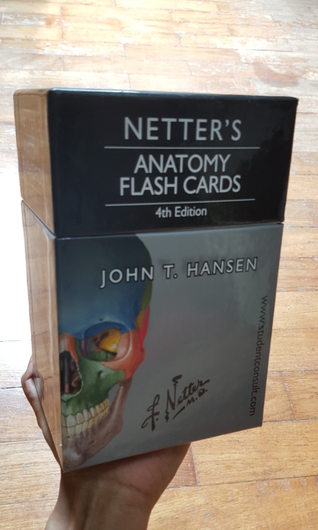 Netter's Anatomy Flash Cards, Hobbies & Toys, Books & Magazines ...