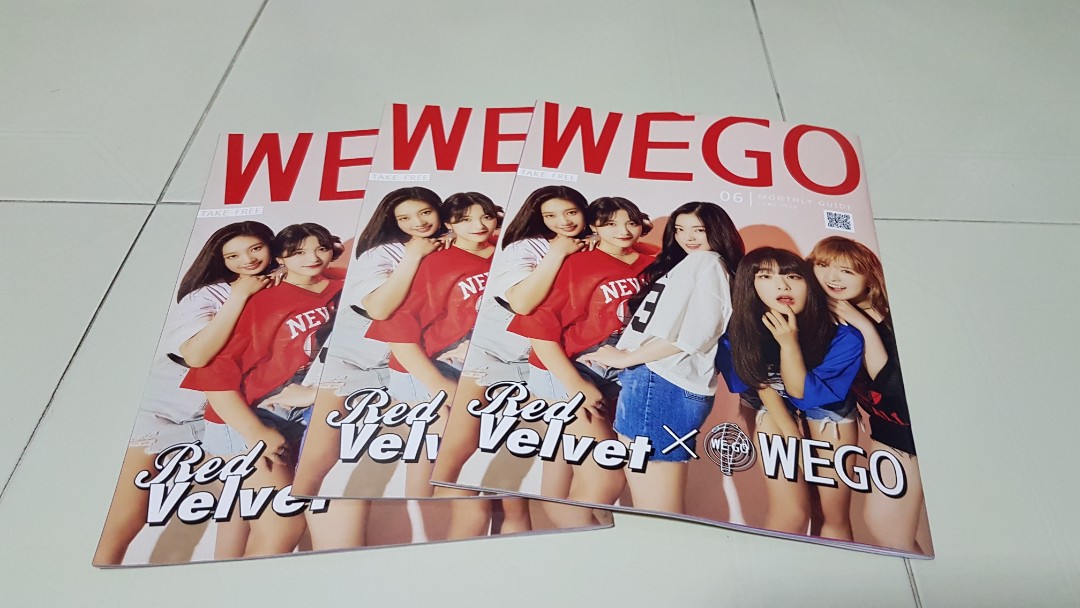 Red Velvet Wego Magazine, Hobbies & Toys, Memorabilia & Collectibles, K-Wave on Carousell