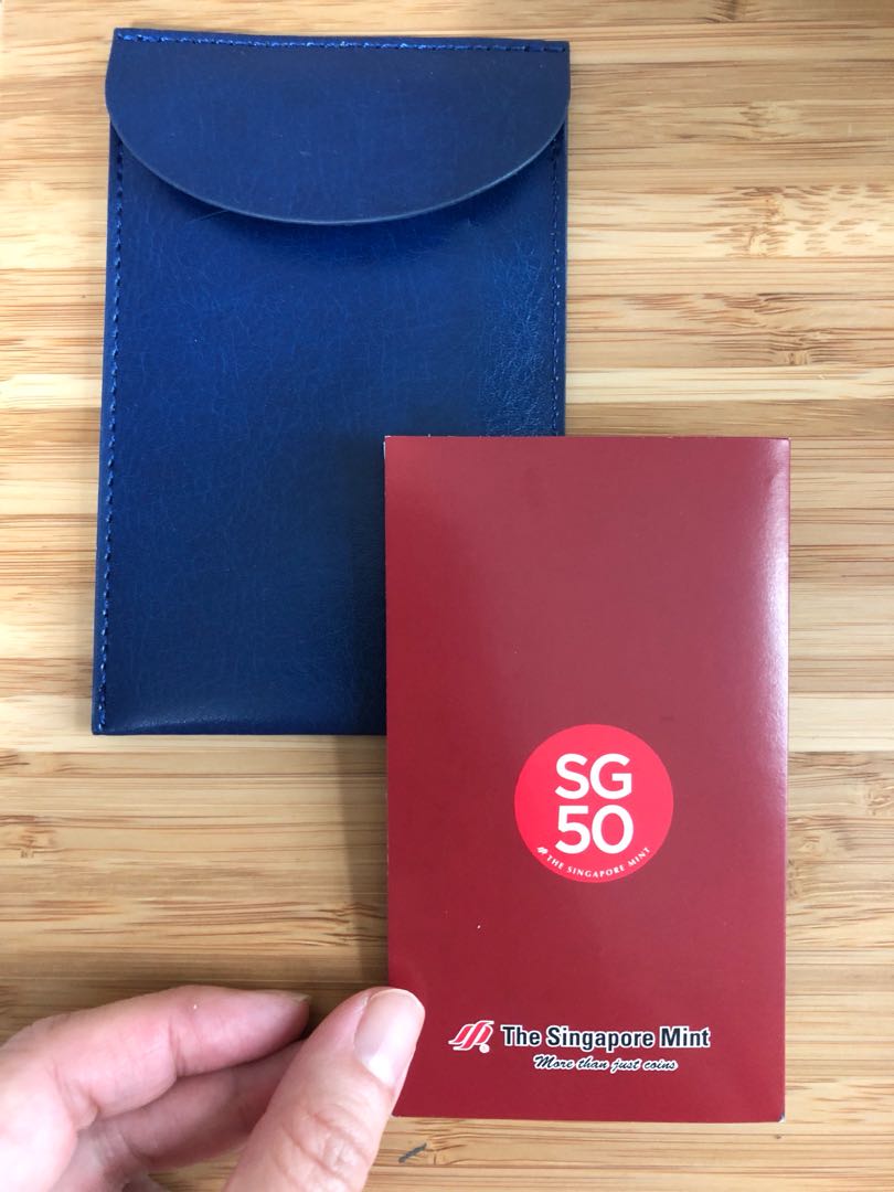 SG50 $5 coin with Pouch, Hobbies & Toys, Memorabilia & Collectibles ...