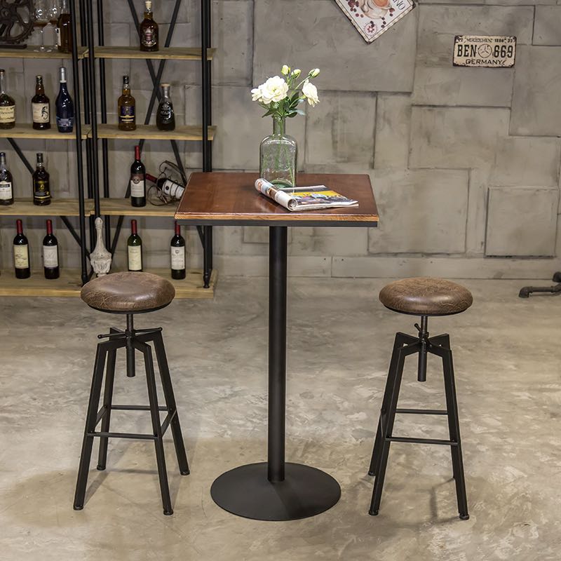 Starbucks Loft Style Bar Table +Bar Stool Set, Furniture & Home Living ...