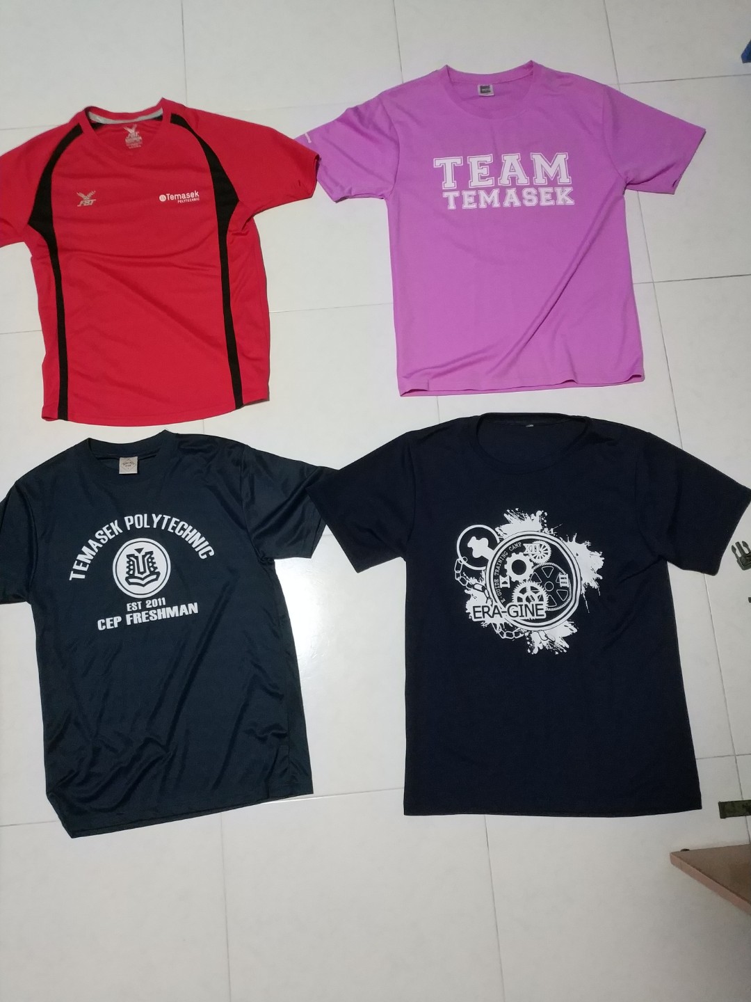 Temasek Poly T-Shirts collection (All Dry-Fit), Sports Equipment, Other ...