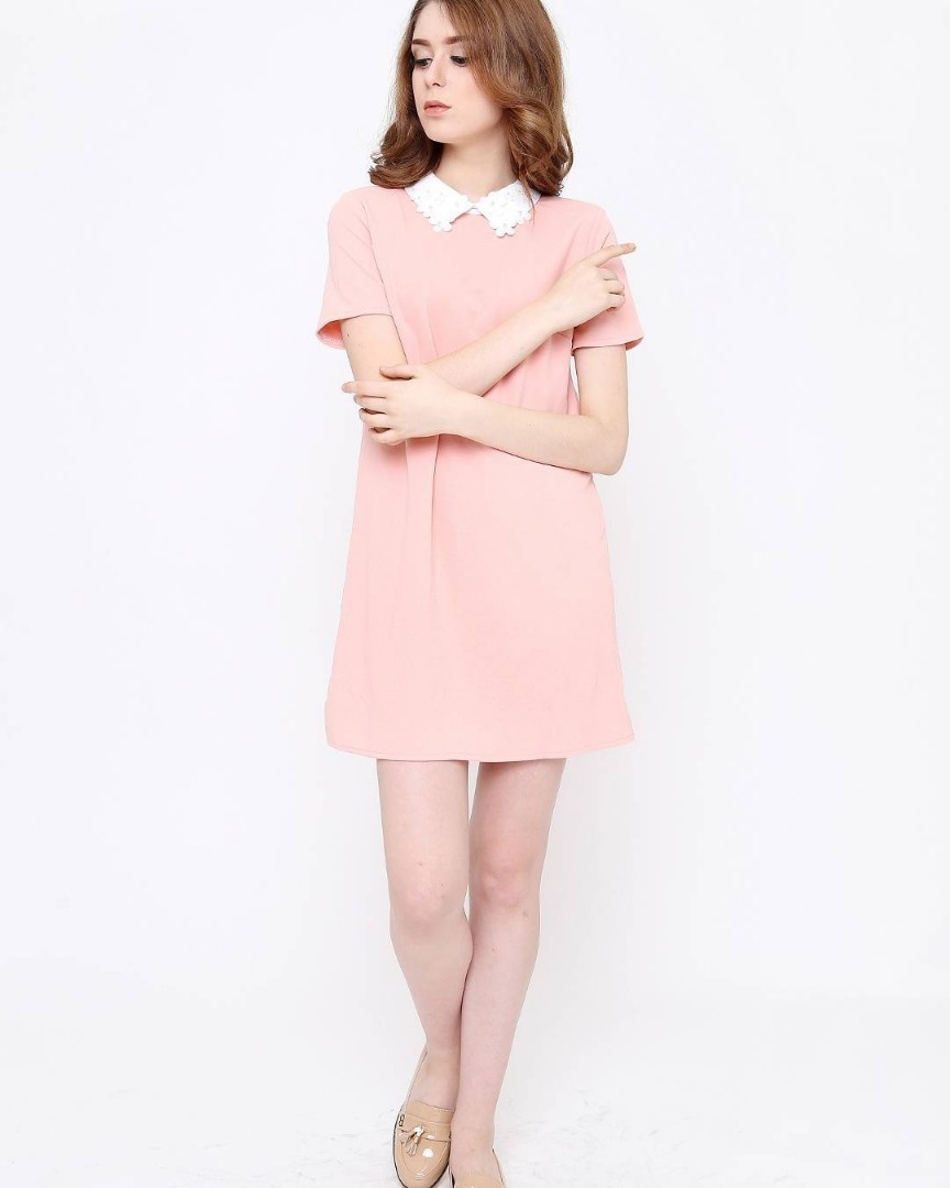 This Is April Anastasia Pink Dress Womens Fashion Dresses And Sets Dresses On Carousell