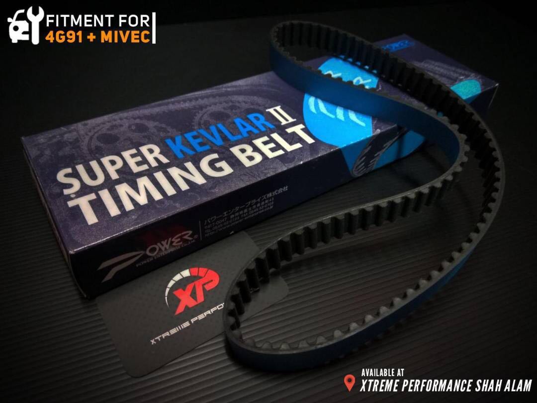TIMING BELT kevlar MITSUBISHI MIVEC 4G92, Auto Accessories on Carousell