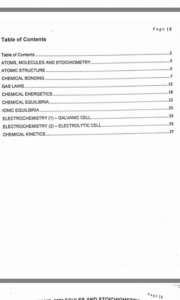 TJC Physical Chemistry Summary Notes, Hobbies & Toys, Books & Magazines ...