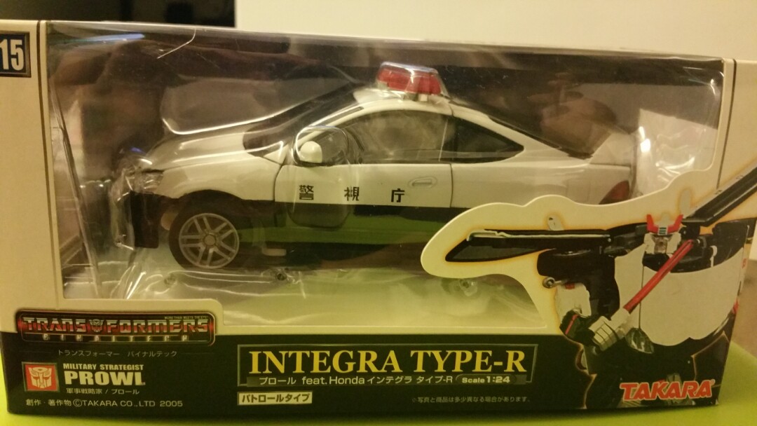 Transformers Binaltech Prowl Honda Integra, Hobbies & Toys, Toys ...