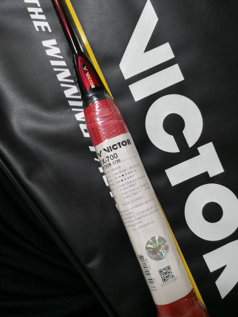 Victor Meteor X 700, Sports Equipment, Sports & Games, Racket & Ball ...