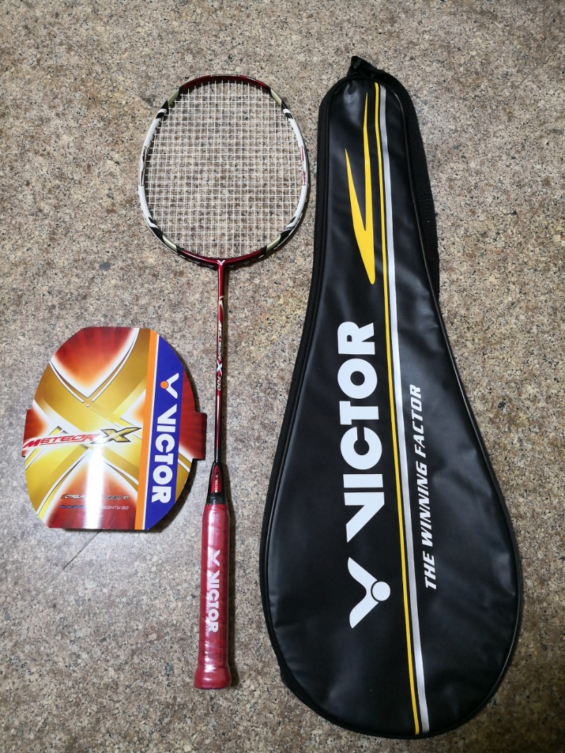 Victor Meteor X 700, Sports Equipment, Sports & Games, Racket & Ball ...