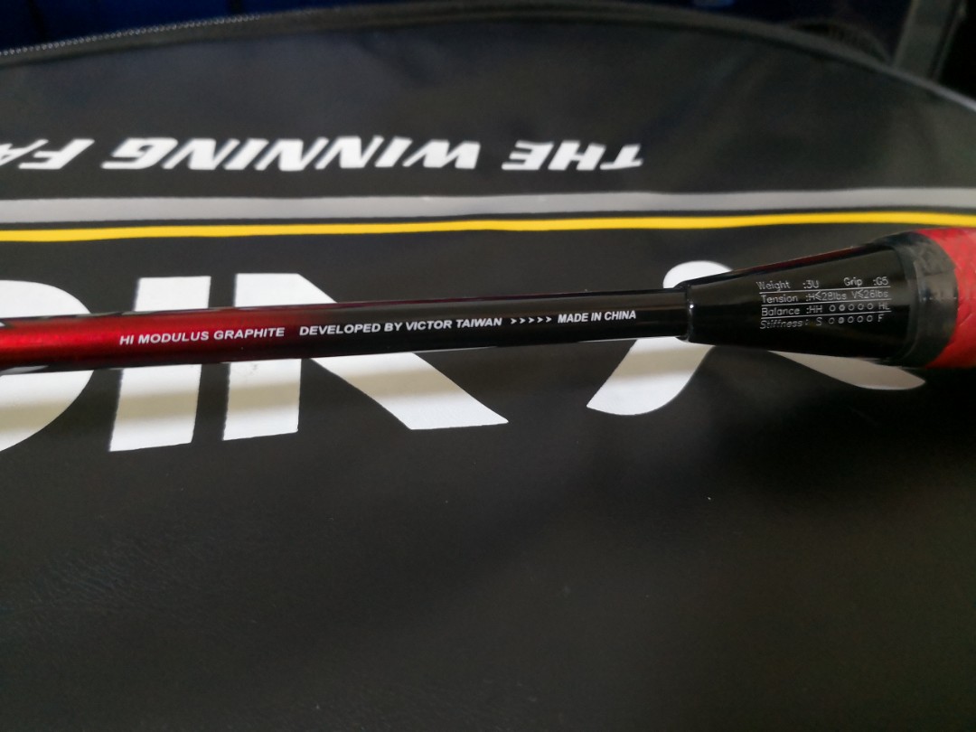 Victor Meteor X 700, Sports Equipment, Sports & Games, Racket & Ball ...