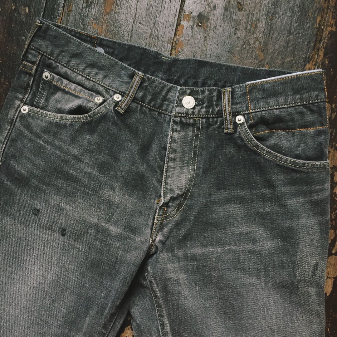 Visvim D10 black Social Sculpture jeans, Women's Fashion, Bottoms ...