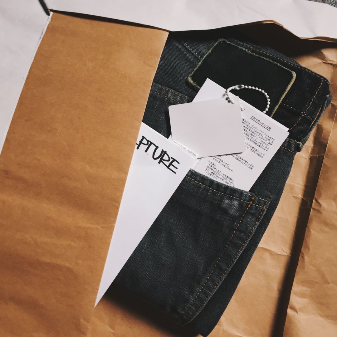 Visvim D10 black Social Sculpture jeans, Women's Fashion, Bottoms ...