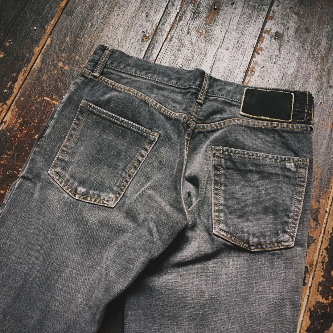 Visvim D10 black Social Sculpture jeans, Women's Fashion, Bottoms ...