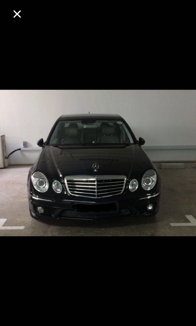W211 e200 Amg bodykit and brabus rim, Car Accessories on Carousell