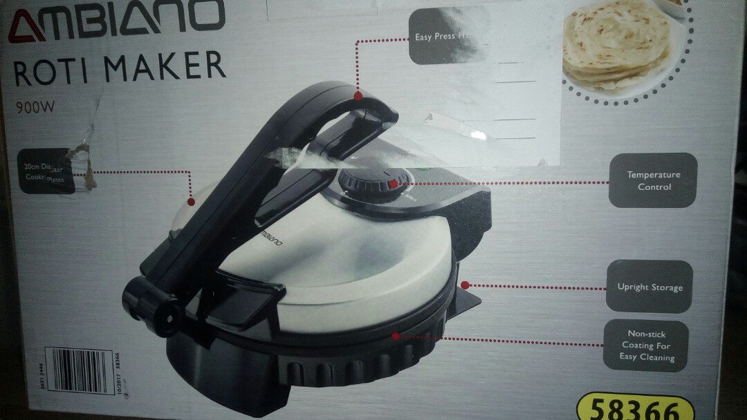 (53)AMBLANO ROTI maker, TV & Home Appliances, Kitchen Appliances ...