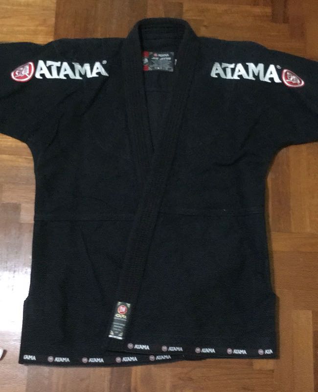 Black Atama Gi A2 BJJ, Sports Equipment, Sports & Games, Water Sports ...
