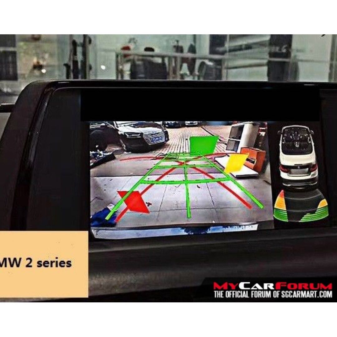 BMW reverse camera retrofit for all bmw 2012 onward with NBT system ...