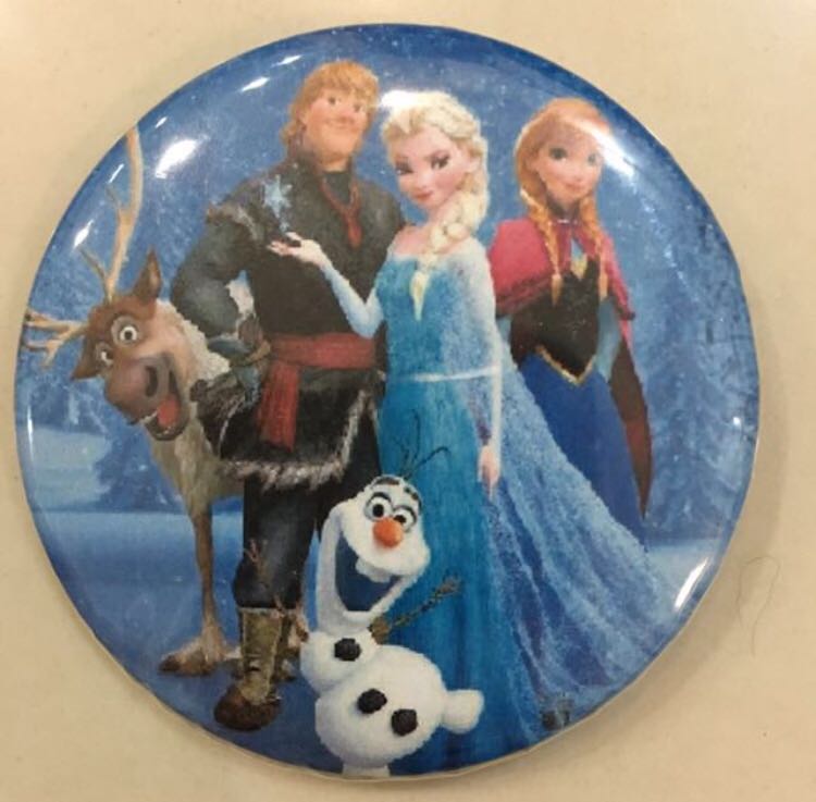 $0.80 Disney Frozen Badges, Hobbies & Toys, Toys & Games on Carousell