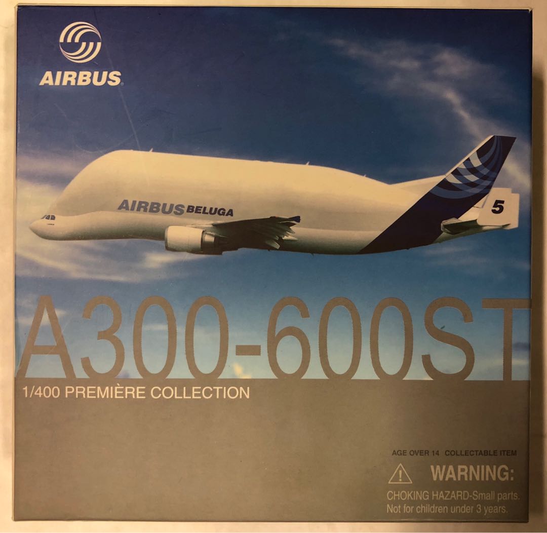 DRAGON WINGS 1:400 Airbus A300-600ST Beluga Airbus livery, 興趣及遊戲, 收藏品及紀念品, 明星周邊 - Carousell