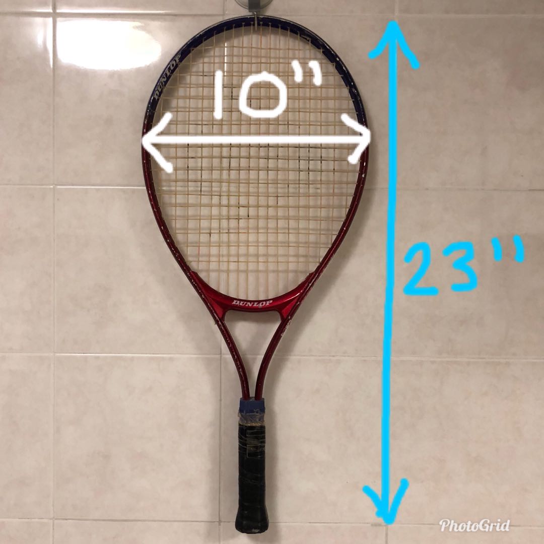 Dunlop Tennis Racket - Power SHOT cadet, Sports Equipment, Sports ...