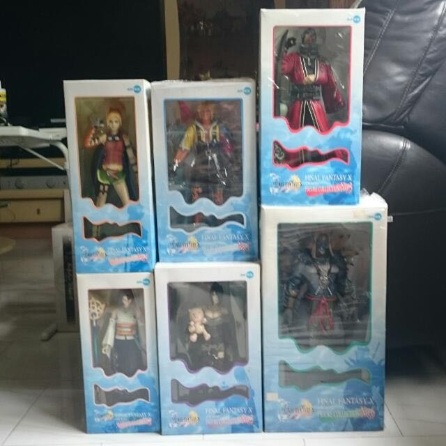 Final Fantasy X 1:6 Scale Figure Collection No. 1, 2, 3, 4, 5, 6 ...