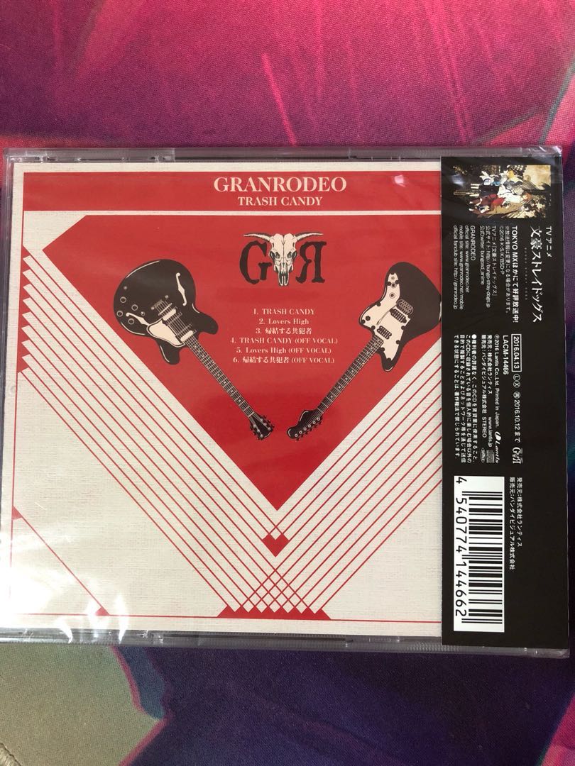 GRANRODEO TRASH CANDY Album, Hobbies & Toys, Memorabilia & Collectibles, Fan Merchandise on ...