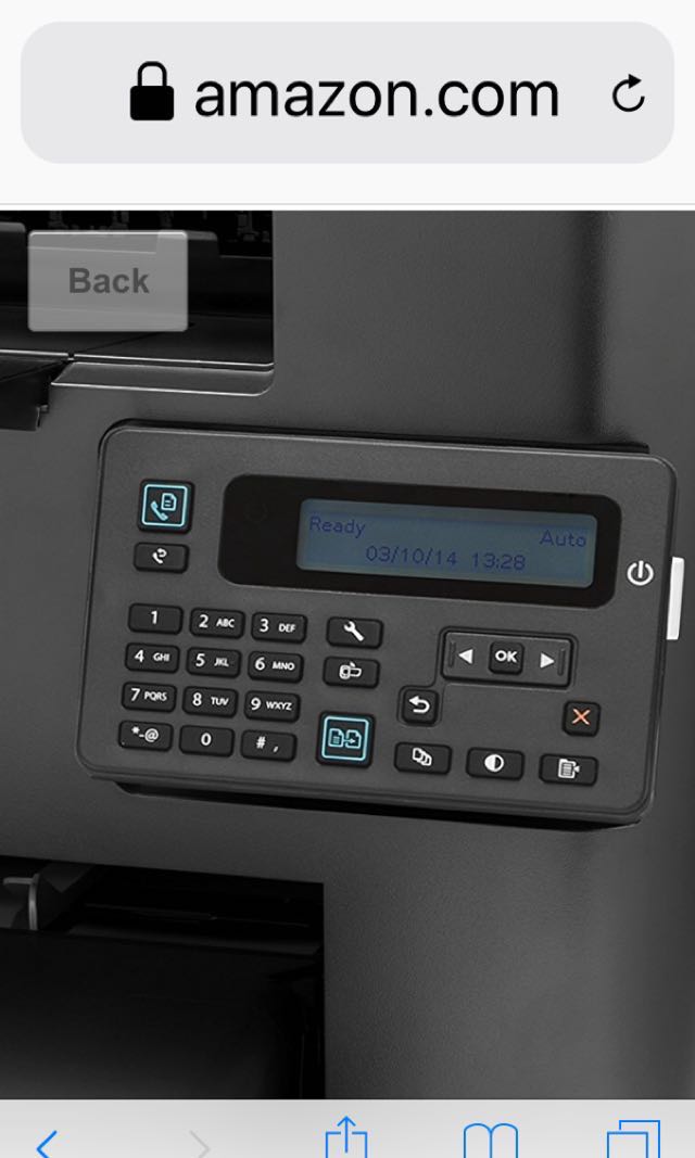 HP LaserJet Pro M225dn Printer with Scanner, Copier, Computers & Tech ...