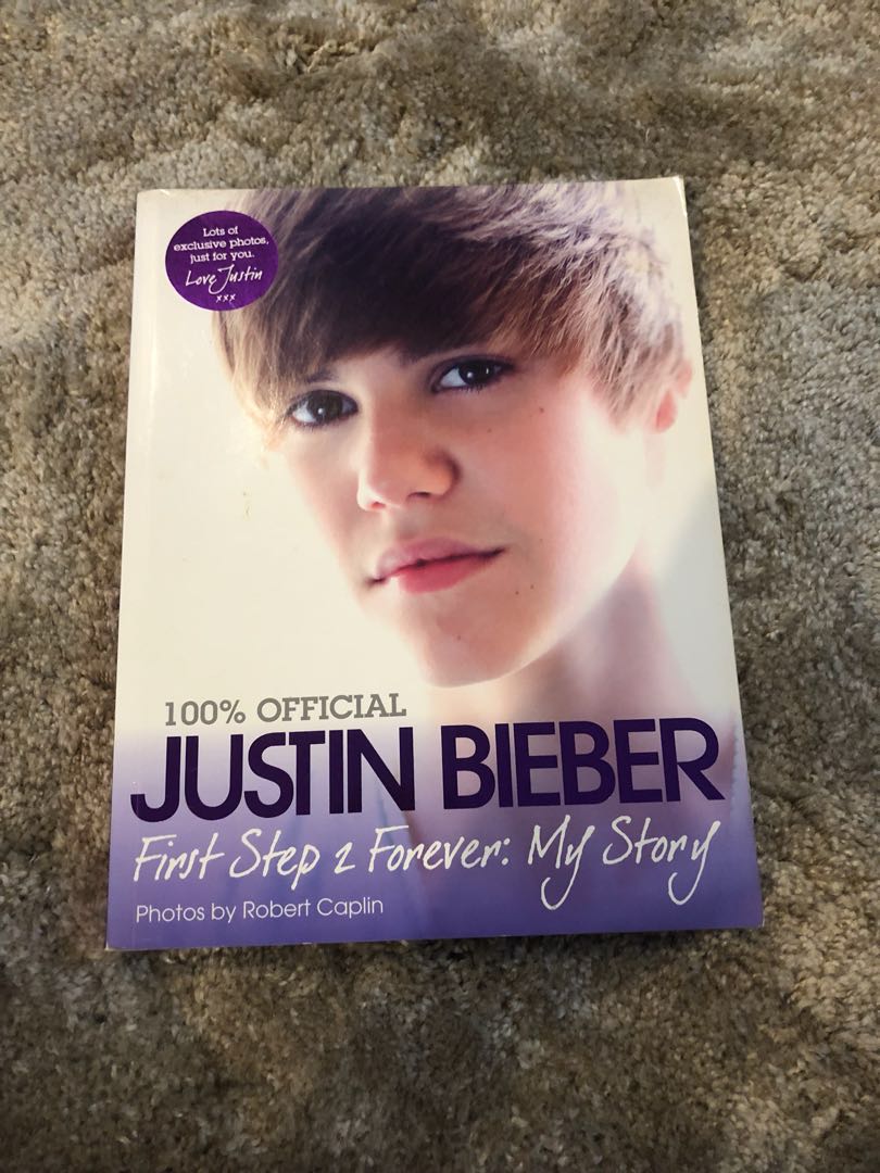 Justin Bieber Book, Hobbies & Toys, Books & Magazines, Children's Books ...