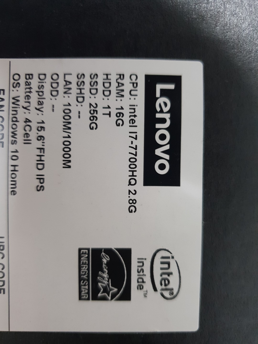 Lenovo legion y720, Computers & Tech, Parts & Accessories, Computer ...