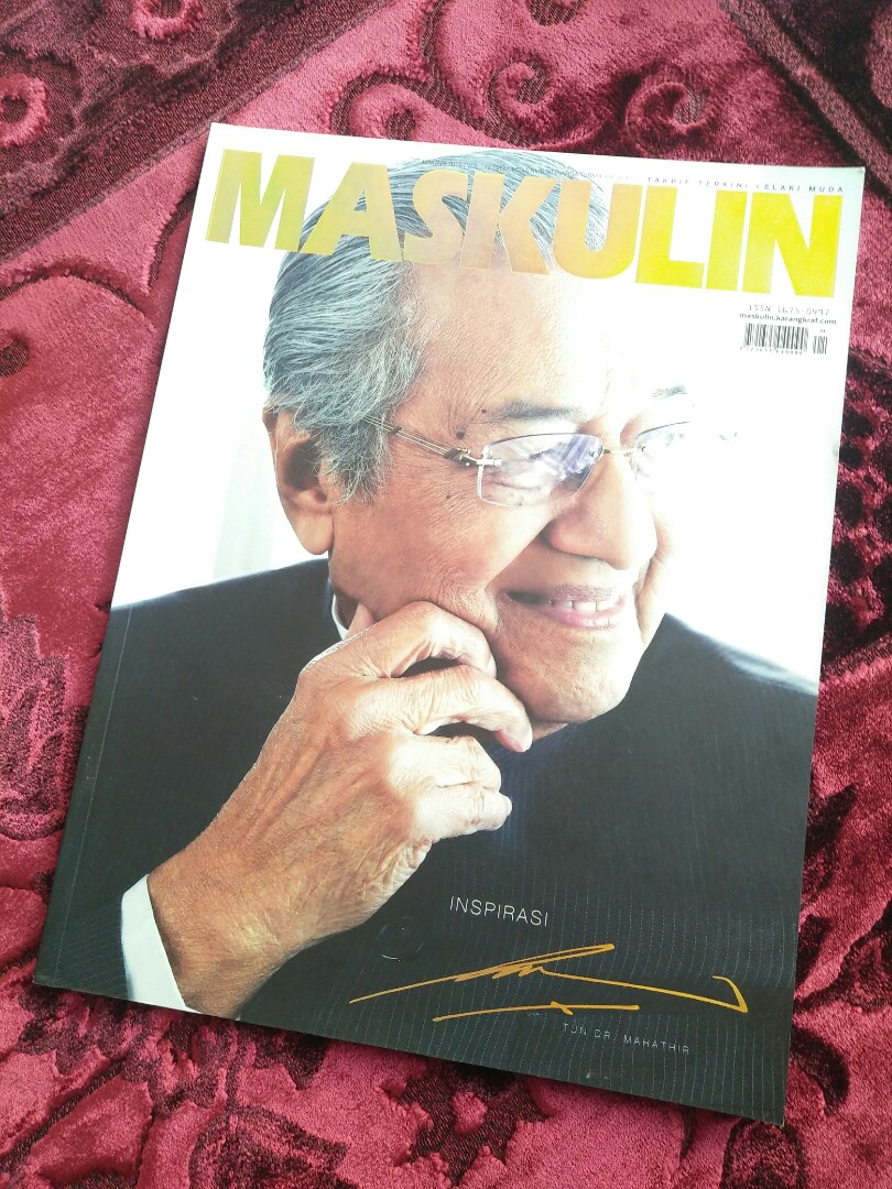 MASKULIN Edisi Khas TUN DR. MAHATHIR, Hobbies & Toys, Books & Magazines ...