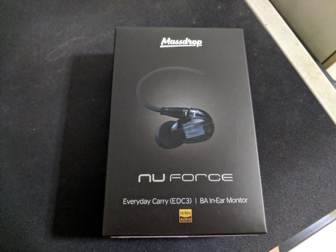 MassDrop X Nuforce EDC 3 Triple Drivers IEM, Audio, Other Audio ...