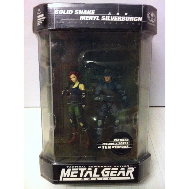 metal gear solid snake meryl figure, Hobbies & Toys, Toys & Games on ...