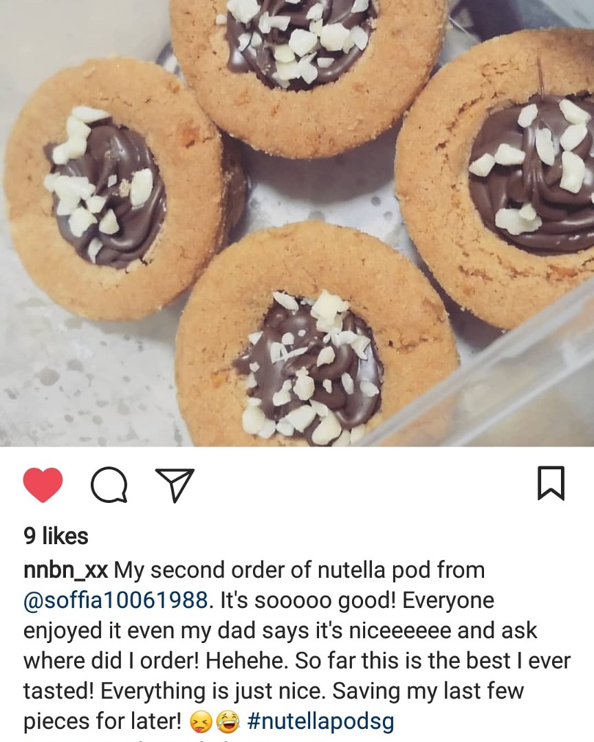 Crunchy Nutella Pod, Tapak kuda and Nutella tart Marble cake, Food ...