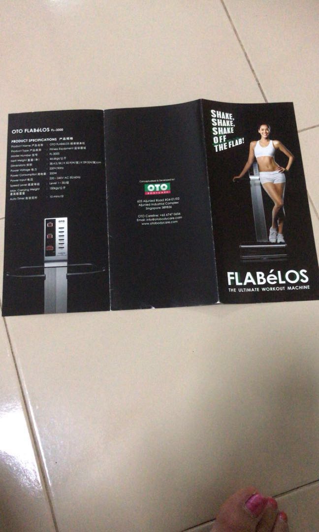 OTO FLABeLOS FL-3000 Workout Machine, Sports Equipment, Exercise ...