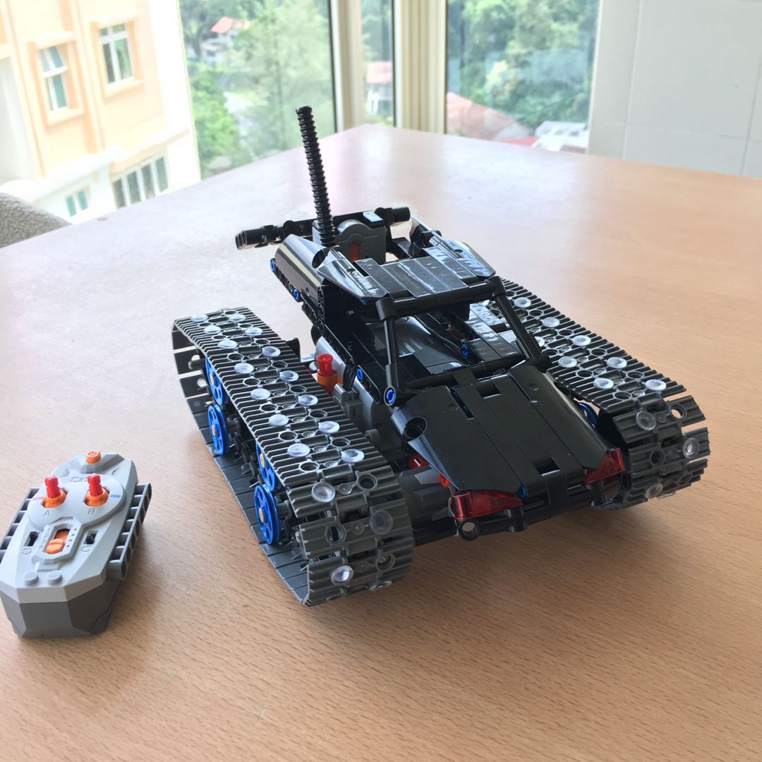 *Ready*Overall Black LEGO Technic 42065, RC Tracked Racer, MOC, remote ...